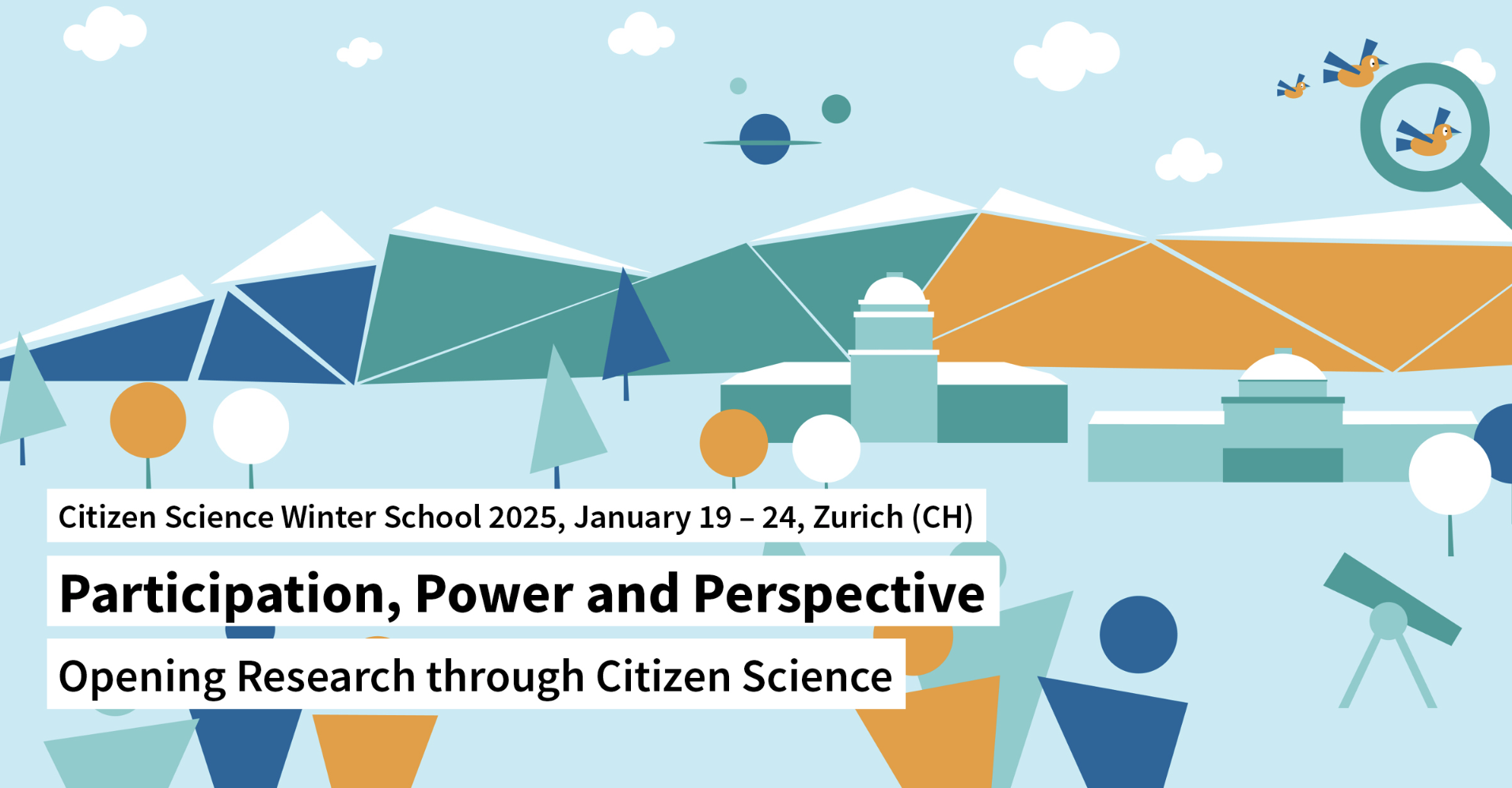 Citizen Science Winter School 2025 | School for Transdisciplinary Studies | UZH